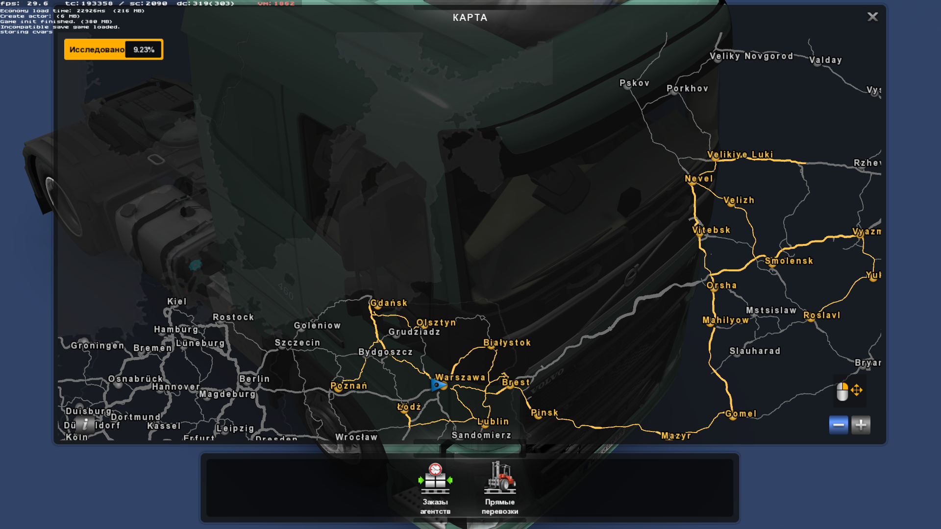 Ets 2 Rus Map V1 4 Update To 1 14 1 [карта России] Файлы патч